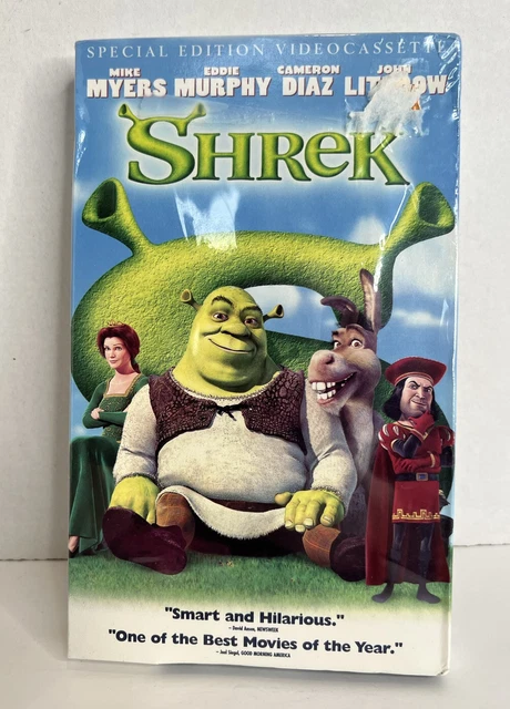 SHREK VHS 2001 Special Edition Big Box VHS RARE, Resealed $22.00 ...