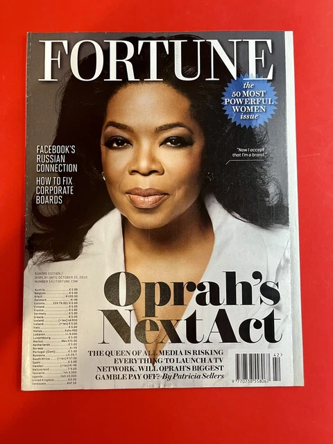 OPRAH WINFREY FORTUNE Magazine 50 Most Powerful Women £5.98 - PicClick UK