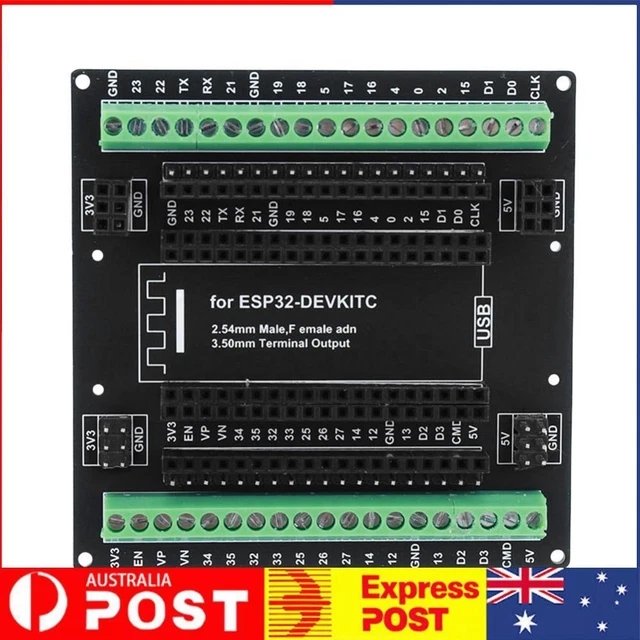 3 Types Outputs Gpio Expansion Useful For Esp32 Devkitc Esp Wroom 32 1549 Picclick Au