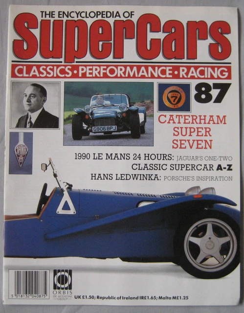 SUPERCARS MAGAZINE ISSUE 87 Featuring Caterham Super Seven cutaway ...
