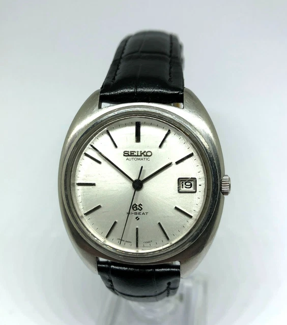 GRAND SEIKO GS Hi-Beat Automatic Watch. 37mm Case. Silver Dial. Date ...