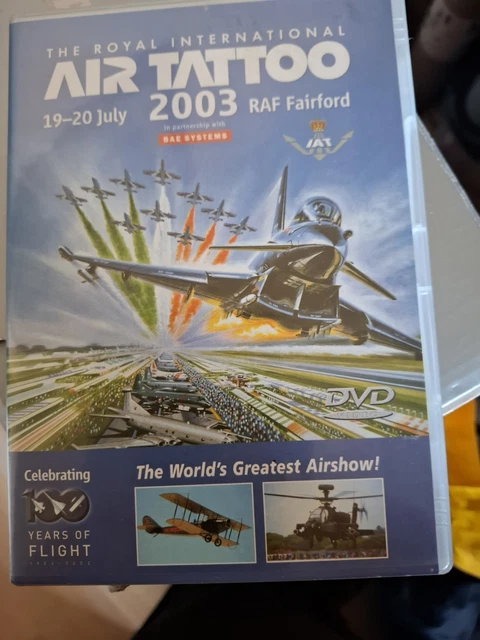 ROYAL INTERNATIONAL AIR Tattoo 2003 RAF Fairford DVD £10.77 - PicClick UK