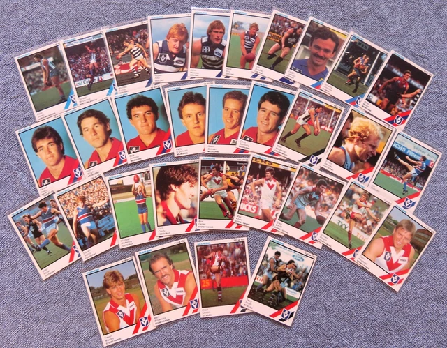 1984 SCANLENS VFL Cards: PICK-A-CARD (from drop-down list) $3.95 ...