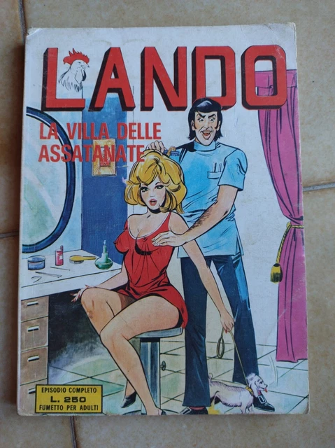LANDO N. 29 Anno II -La villa delle assatanate- Ed. GEIS- 1974 - Fumetto erotico EUR 5,00 ...