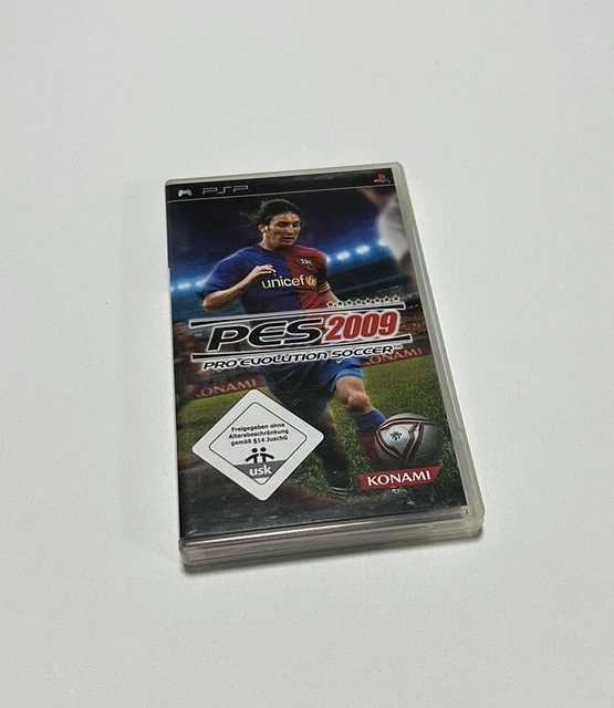 SONY PLAYSTATION PSP Spiel PES Pro Evolution Soccer 2009 TOP EUR 6,99 ...