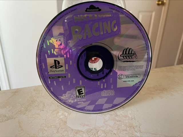 NICKTOONS RACING (SONY PlayStation 1, 2001) PS1 Disc Only Tested $14.99 ...