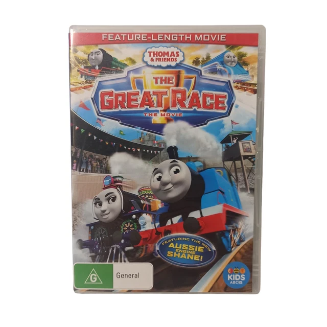 THOMAS & FRIENDS The Great Race DVD Movie Animation Children Trains ...