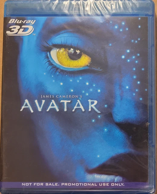 NUOVO AVATAR 3D Blu-Ray Panasonic Esclusiva Promo James Cameron ...