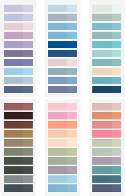 STICKY TABS 1200 Pieces Book Tabs, Transparent Book Markers, Writable ...