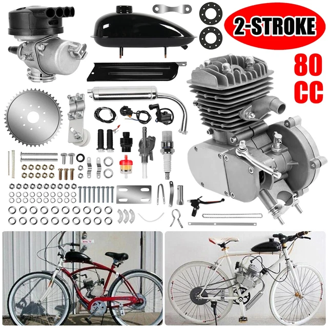 BT-80 80CC MOTOR ENGINE KIT for MOTORISED BICYCLE PUSH BIKE PETROL $158 ...