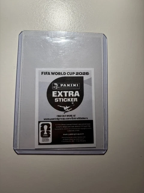 PANINI WORLD CUP 2026 Lionel Messi Extra Sticker - Gold £89.09 ...