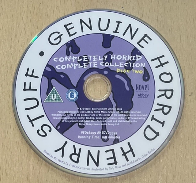 HORRID HENRY'S COMPLETELY Horrid Complete Collection [DVD] Replacement ...