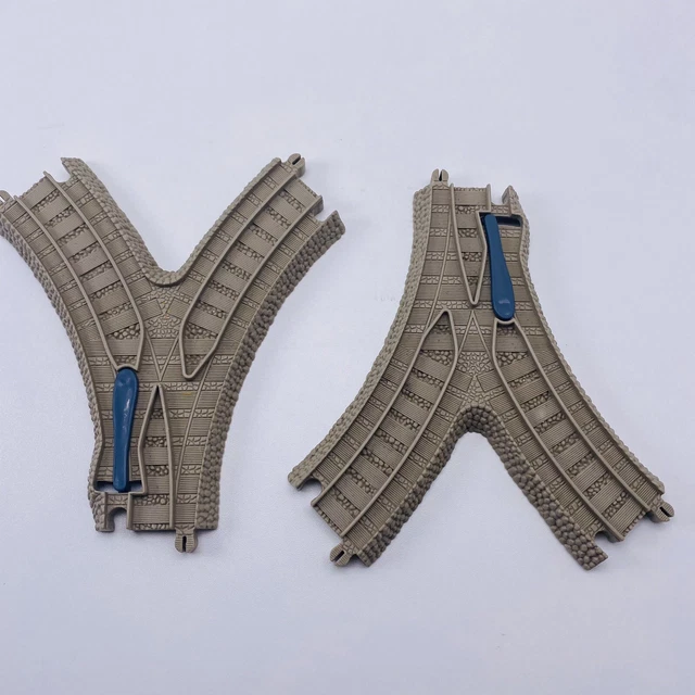 THOMAS THE TANK ENGINE TRACKMASTER Single Y switch split track Junction ...