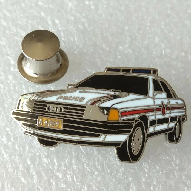PIN'S PIN'S LAPEL Pin Enamel Pin Pins Audi 100 Police EGF Signed $6.32 ...