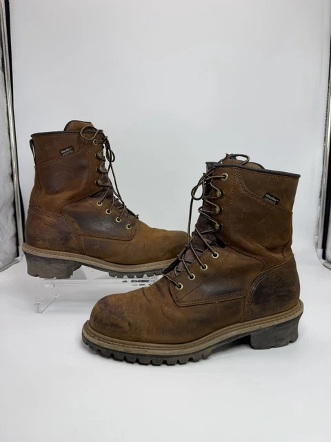 RED WING WORK Boots Men’s 10.5 Irish Setter 83834 Steel Toe Waterproof ...