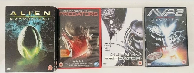 ALIEN QUADRILOGY(9DISC COMPLETE DVD Box Set 1979)+Predators+AVP+AVP2 ...
