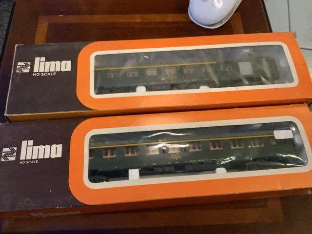 LIMA HO GAUGE - X2 SNCF PASSENGER & PASSENGER /BAGGAGE COACHES, Boxed £ ...