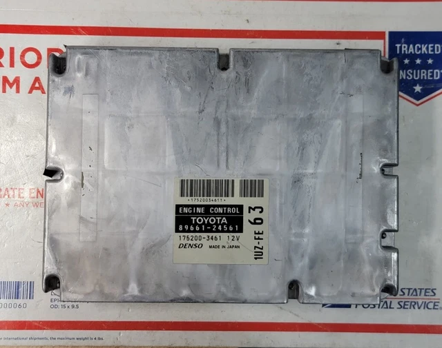 1998-2000 LEXUS SC400 Engine Computer 89661-24561 ECU Control Module ...