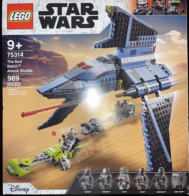 LEGO STAR WARS 75314 The Bad Batch Attack Shuttle EUR 81,79 - PicClick DE