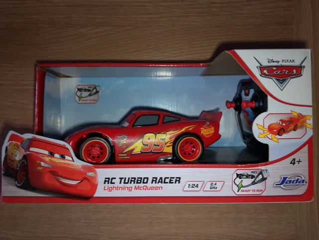 DISNEY CARS R/C Turbo Racer Lightning McQueen Remote Control Vehicle £ ...