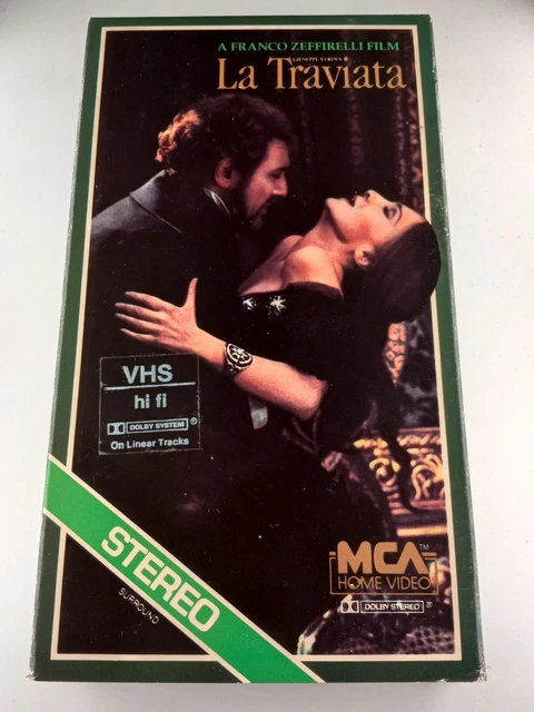VERDI'S LA TRAVIATA (VHS) 1993 TESTED £2.04 - PicClick UK