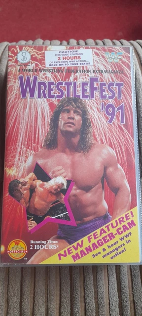 WWF WRESTLEFEST '91 1991 Wrestling Video Pal Vhs Tape Wwe Hart Foundation £6.72 - PicClick UK