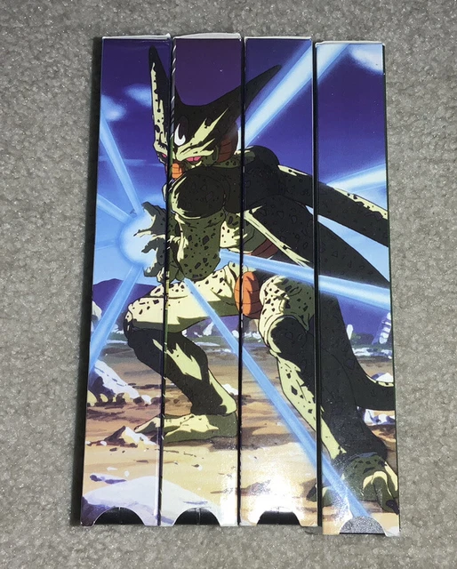 DRAGON BALL Z Imperfect Cell Saga VHS Box Set UNCUT Rare DBZ Tapes Lot ...