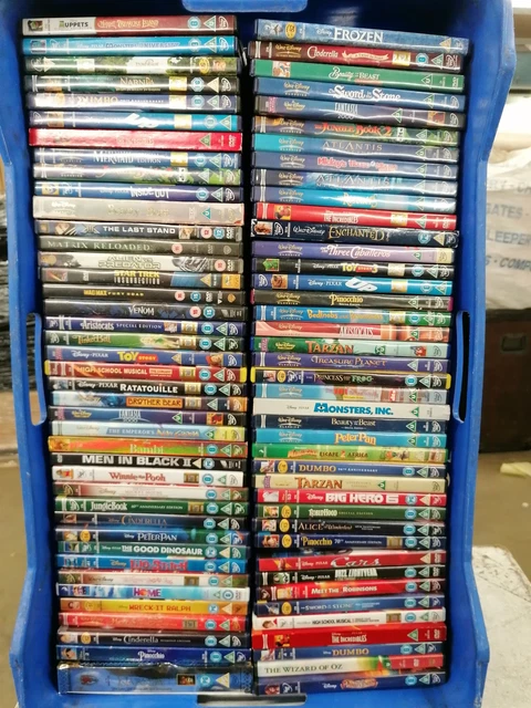 CHILDRENS KIDS FAMILY DVDs Disney Pixar Nickelodeon Dreamworks Lot ...