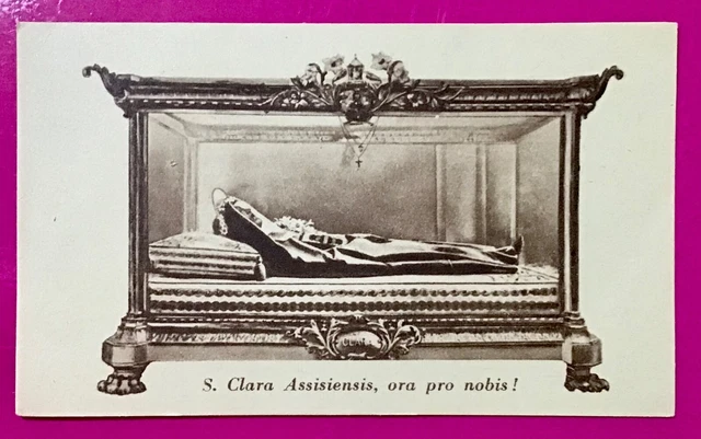 Santino Holy Card Santa Clara Assisiensis Rif 6670 Eur 1499 Picclick Fr