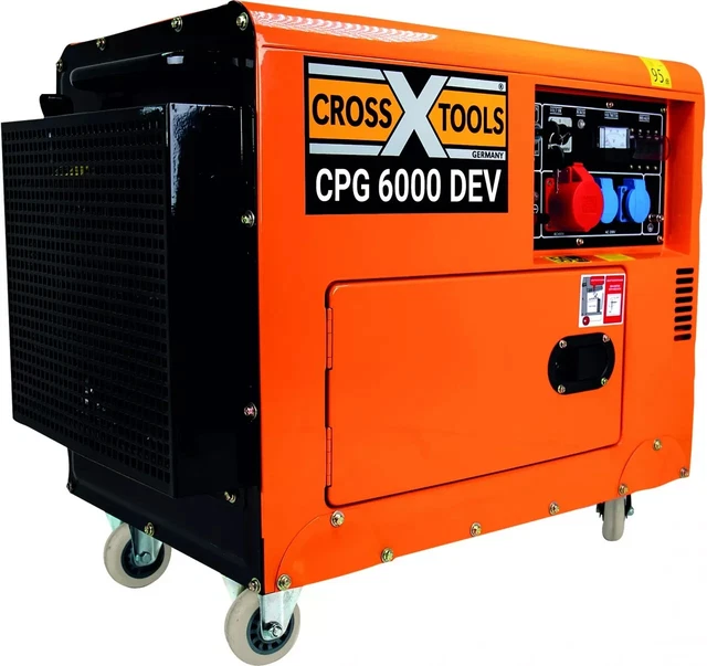 CROSS TOOLS DIESEL Generator CPG 6000 DEV, Max. 3,300W/4,600W £1,608.89 ...