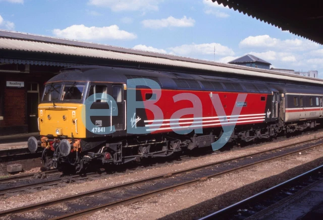 35MM RAILWAY SLIDE of Class 47 47841 @ Reading Copyright to Buyer £4.99 ...