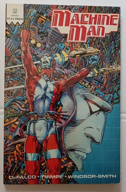 MACHINE MAN - Numero unico - PLAY PRESS (1989) EUR 5,00 - PicClick IT