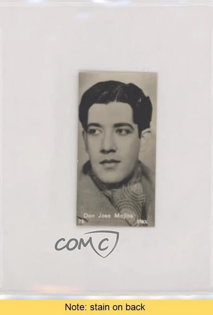 1930S MARABOU FILMSERIE Ergo-Cacao Back Jose Mojica Don Mojios #72 READ ...