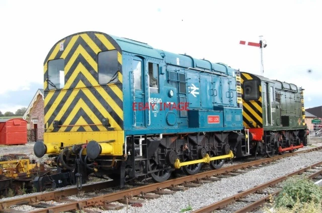 PHOTO CLASS 08 Shunter 08590 & 12077 At Midland Railway Centre 25/10 ...