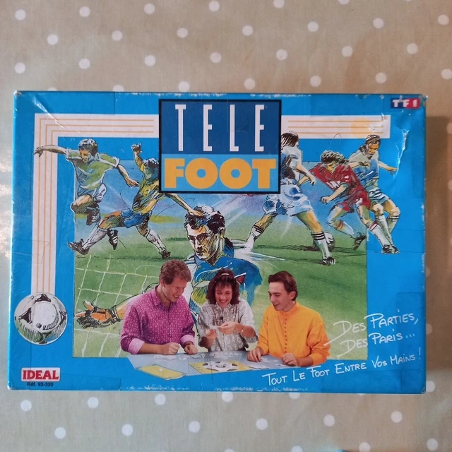 TELEFOOT TF1 IDEAL Vintage 1991 Occasion Jeu de société Ideal £19.46 ...