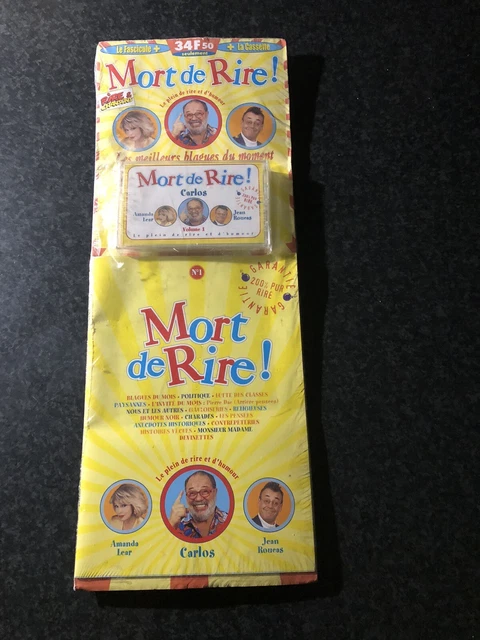 EDITION COLLECTOR "MORT de RIRE" neuve avec livre et cassettte audio ...