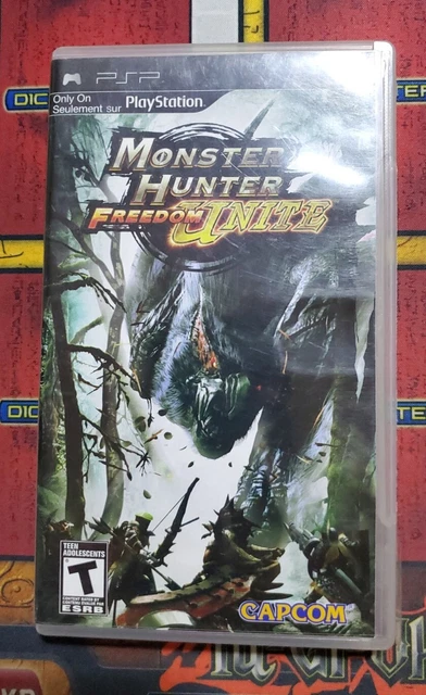 MONSTER HUNTER FREEDOM Unite (Sony PSP, 2009) Complete $30.00 - PicClick CA
