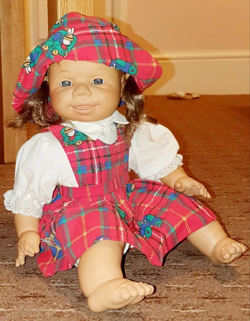 Vintage Spanish Famosa Expressions Girl Doll Mouth Open When Tummy Is Squeezed £20 00