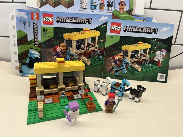 LEGO MINECRAFT: THE Horse Stable (21171) £12.00 - PicClick UK