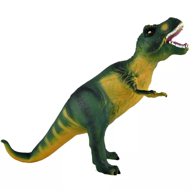 LARGE 21& (54CM) Soft Stuffed Rubber Dinosaur T-Rex Tyrannosaurus Play ... LARGE 21& (54CM) Soft Stuffed Rubber Dinosaur T-Rex Tyrannosaurus Play ...