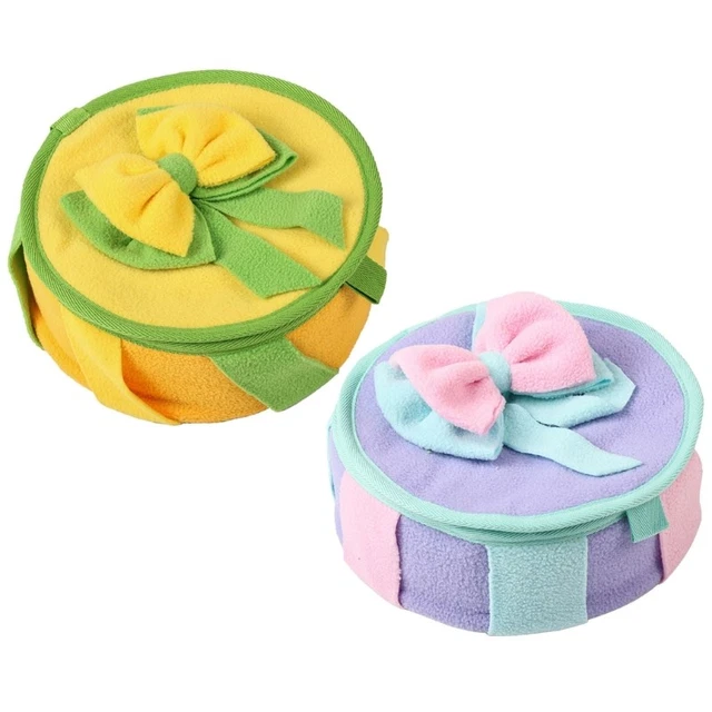 FLEECE SNUFFLE MAT for Dog Foraging Box Slow Feeding Puzzle Pad Pet Dog ...
