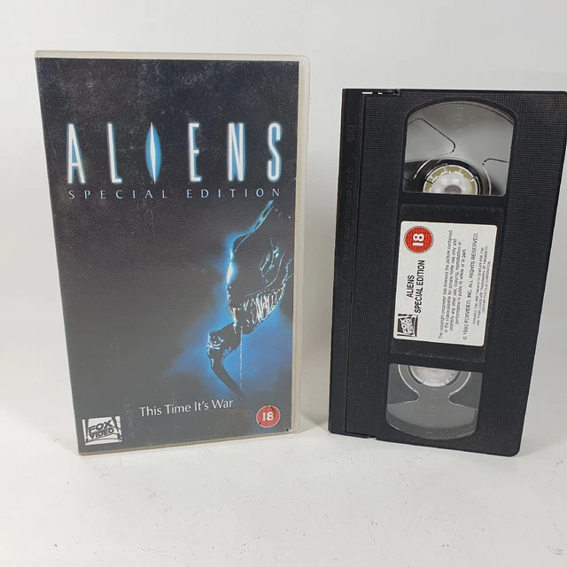 ALIENS SPECIAL EDITION VHS Video Cassette Tape 1986 20th Century Fox ...