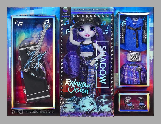 RAINBOW HIGH / Shadow High Neon Shadow Uma Vanhoose Rainbow Vision ...