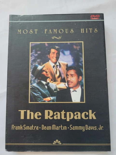 FRANK SINATRA DVD Ratpack Most Famous Hits Dean Martin, Sammy Davis Jr ...