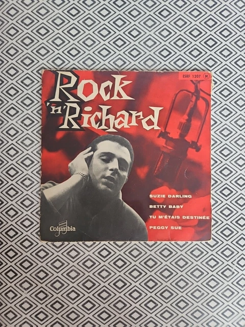 COLLECTOR RICHARD ANTHONY Peggy Sue Premier Disque 45T Ep Biem France ...