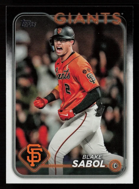 CARTA DA BASEBALL 2024 Topps Blake Sabol #521 San Francisco Giants EUR ...