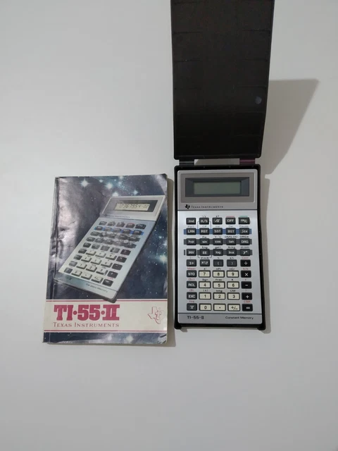 TEXAS INSTRUMENTS TI-55-II Calcolatrice tascabile memoria costante *non ...