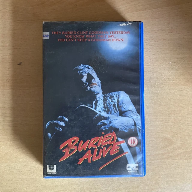 BURIED ALIVE VHS Horror Big Box Ex Rental Video £31.99 - PicClick UK