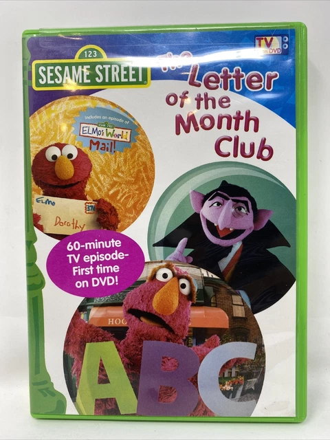 SESAME STREET: THE Letter of the Month Club DVD £20.46 - PicClick UK