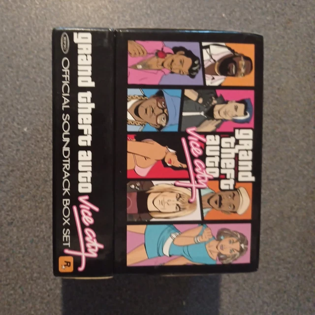 GRAND THEFT AUTO Vice City Original Soundtrack GTA OST CD box set £65. ...